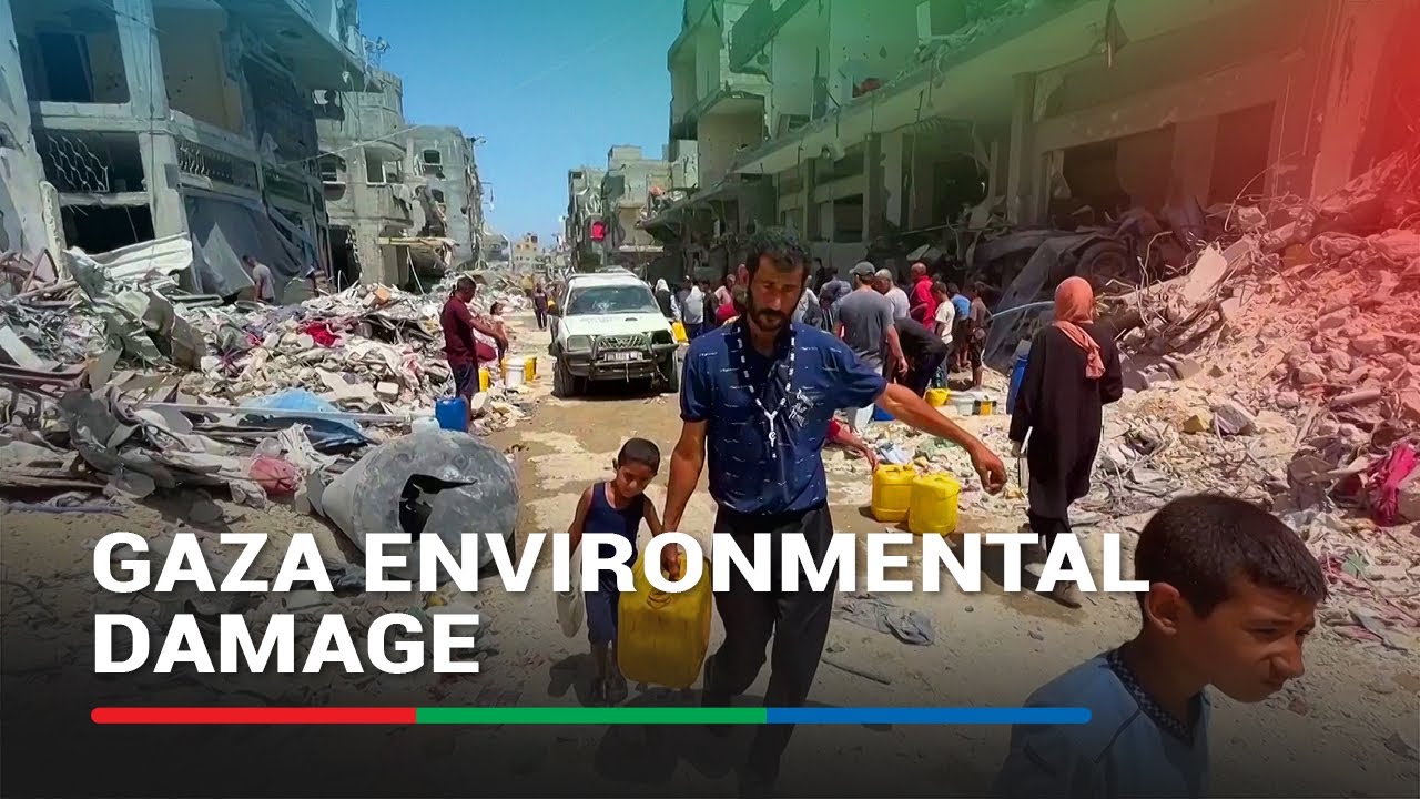 Gaza environmental damage unprecedented, says UN report | ABS-CBN News ...