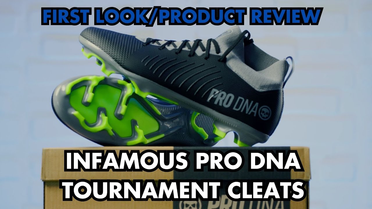 First Look and Product Review | Infamous Pro DNA Tournament Cleats ...