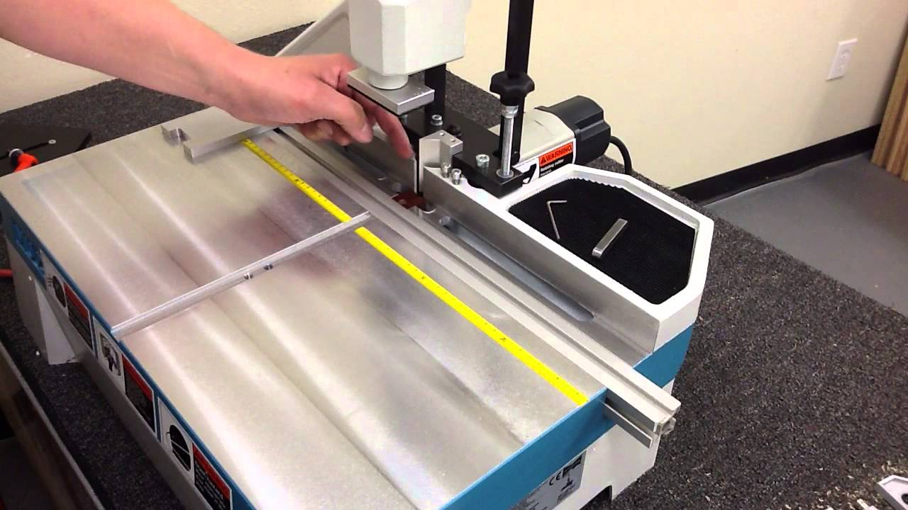 Installing Center Line Locator on Hoffmann MU 2 Dovetail Routing ...