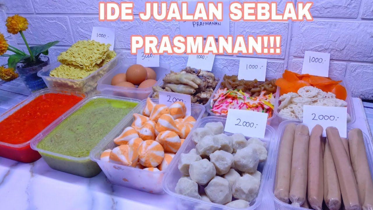 JUALAN YG LAGI VIRAL!! BANJIR ORDERAN SEBLAK PRASMANAN || DAN RESEP ...