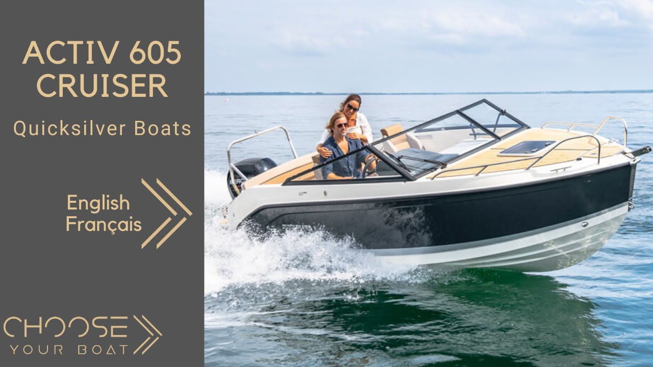 ACTIV 605 CRUISER - Quicksilver : Guided Tour (English + Français ...