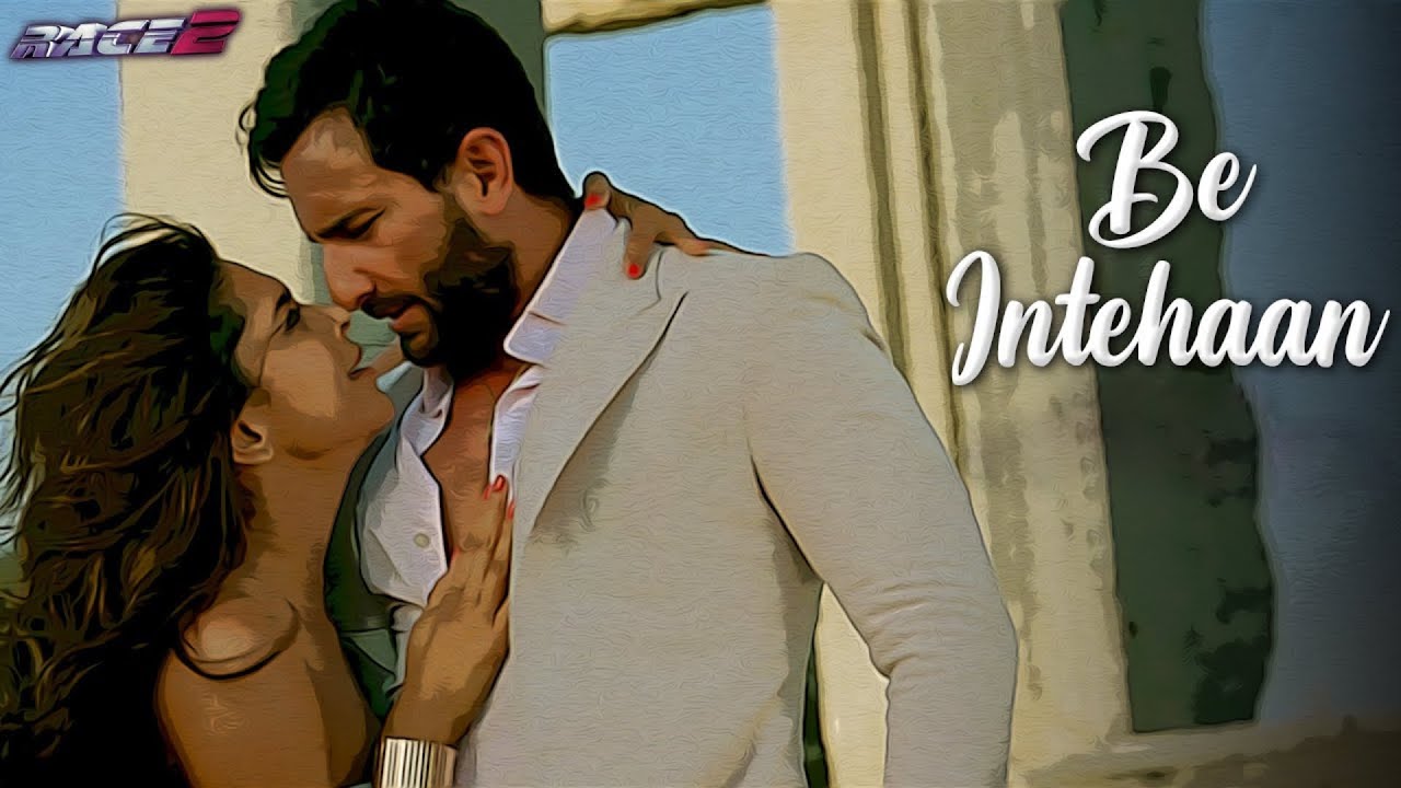 Be Intehaan | Atif & Sunidhi | Saif Ali Khan & Deepika Padukone | Race ...