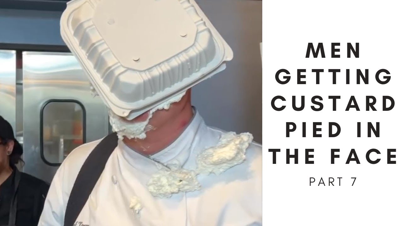 MEN GETTING CUSTARD PIED IN THE FACE - PART 7 - YouTube