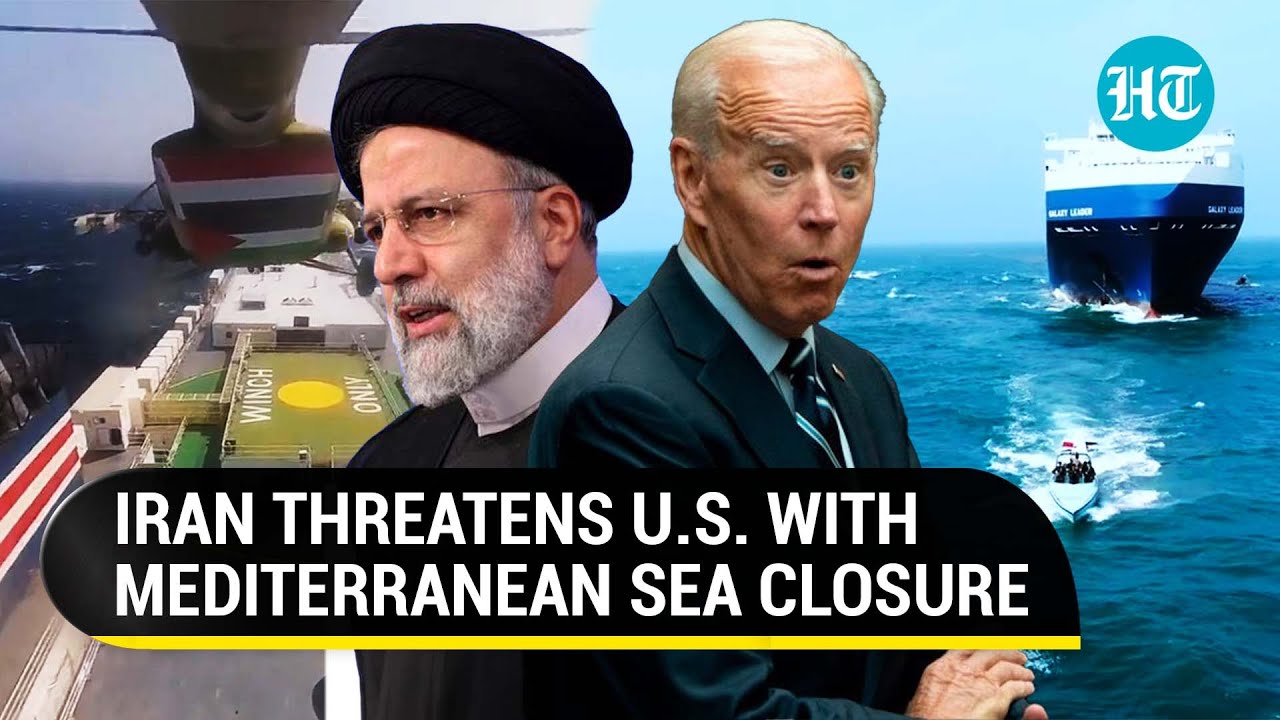 'If U.S. Continues...': Iran Warns Of Mediterranean Sea Blockade Amid ...