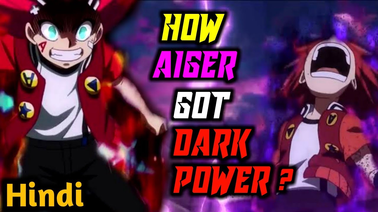Beyblade Burst Turbo Valt Give Dark Power To Aiga ||How Aiger Got Dark ...