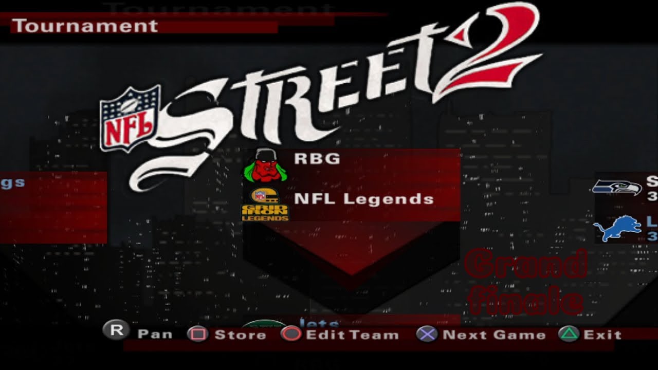 NFL Street 2 Grand Finale | NFL Legends Came With It #gaminghouse #nfl ...