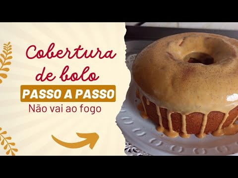 COMO FAZER COBERTURA DE BOLO COM  doce de leite