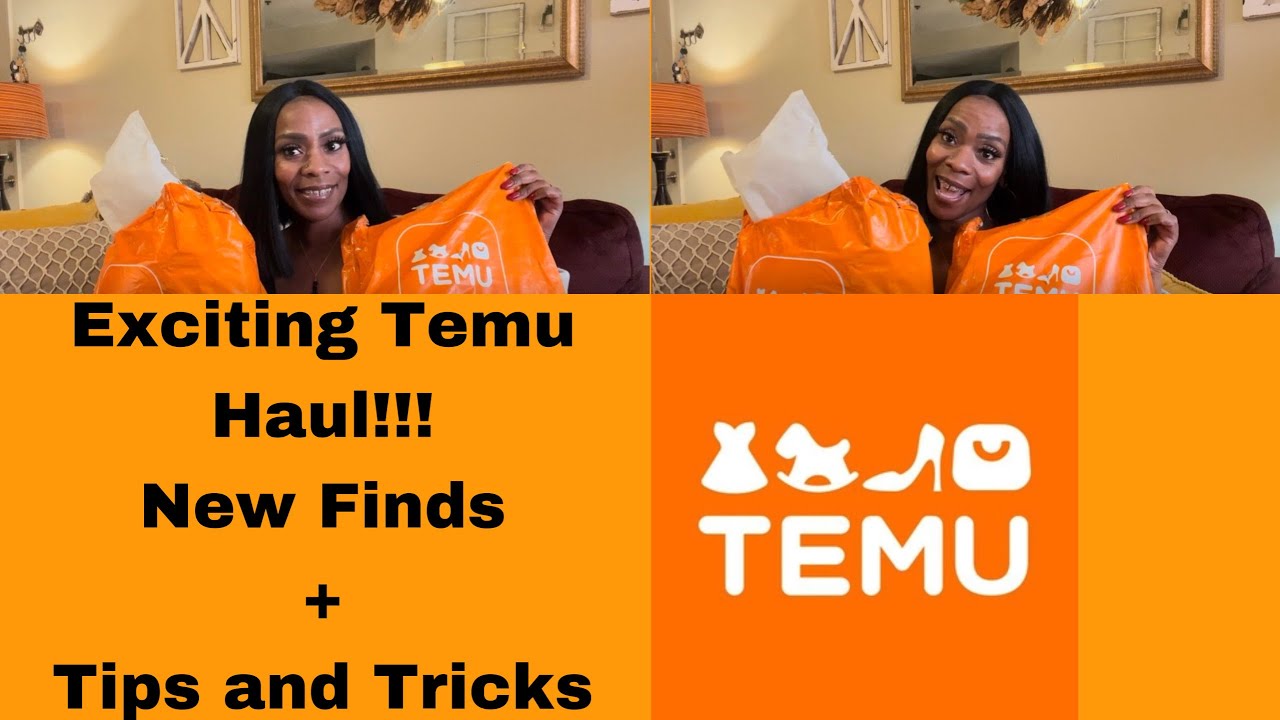 New Exciting Haul From TEMU/ What Did The Orange Bag Casanova Send This ...