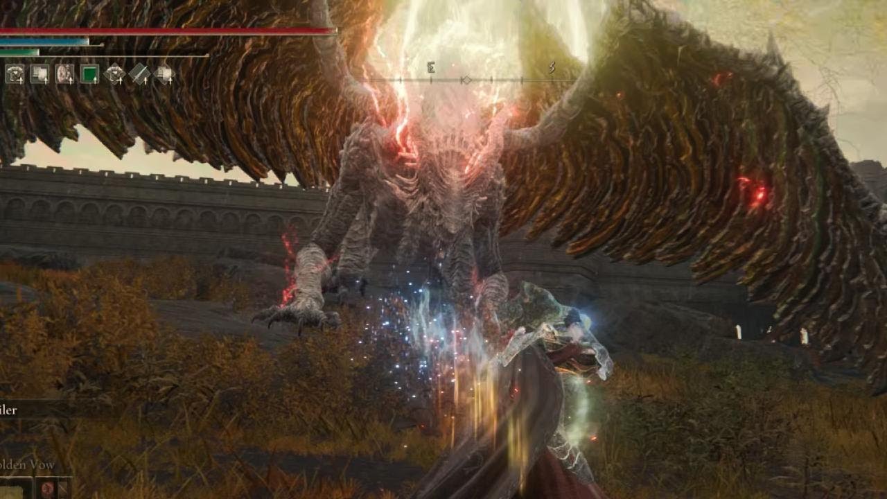 ELDEN RING Nightreign, Ancient dragon lansseax,Lansseax fight elden ...