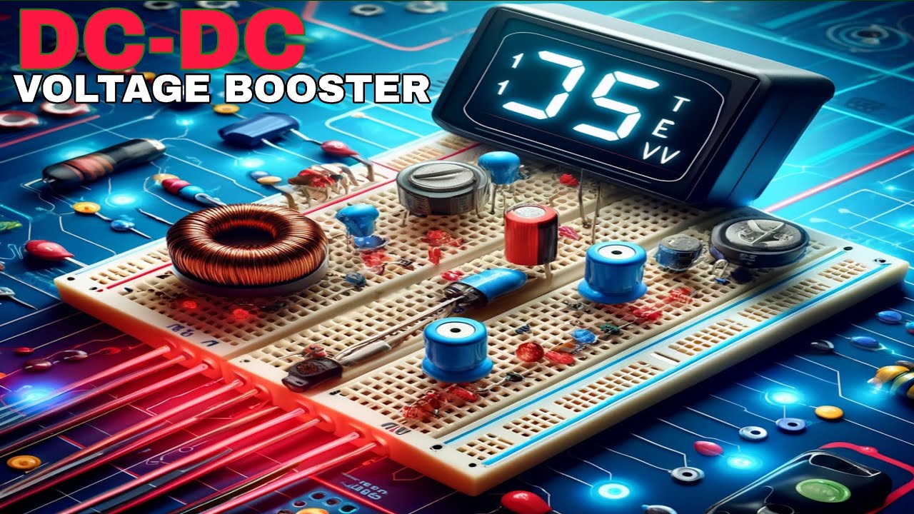 1V to 5V Boost Converter Circuit Using Transistor | DIY Voltage Booster ...