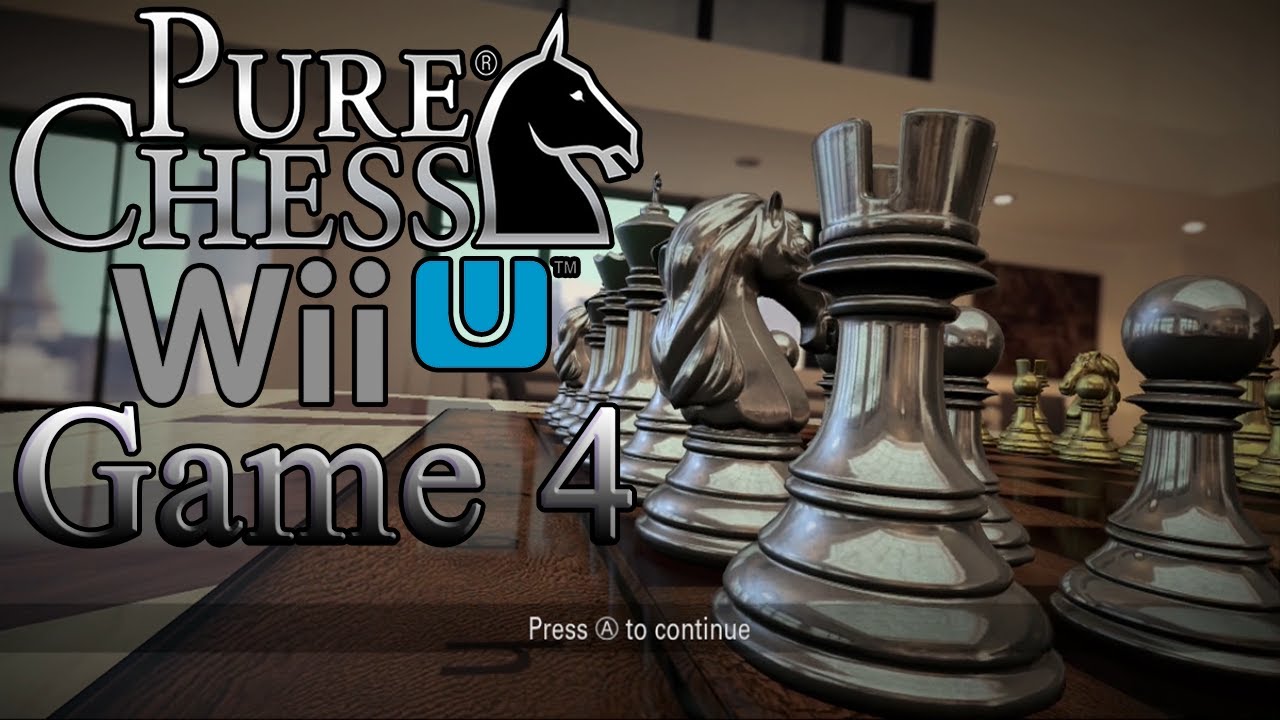 Pure Chess (Wii U) - Game 4 - Silver and Gold! - YouTube