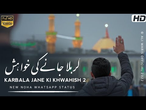 Karbala Jane Ki Khwahish 2 | Mirza Hasan Mujtaba | WhatsApp Status | By Ali Waris Official