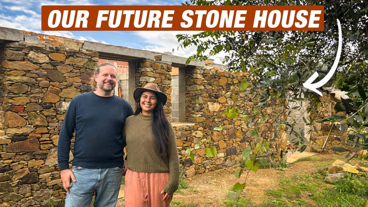 Roof, walls and seeds | Stone Farm renovation - YouTube