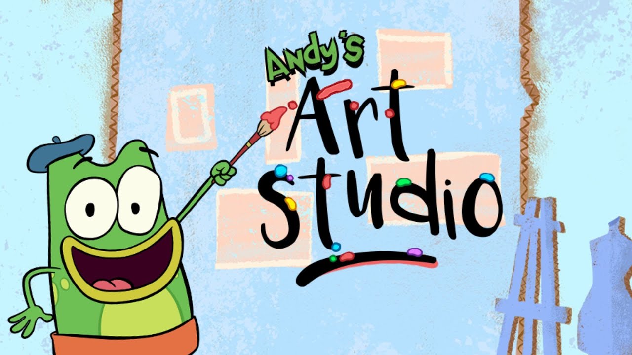 Andy's Art Studio | Let's Go Luna | PBS KIDS Games - YouTube