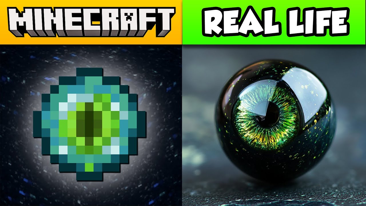 You Won’t Believe What Minecraft MOBS Look Like in Real Life! – Bosses ...