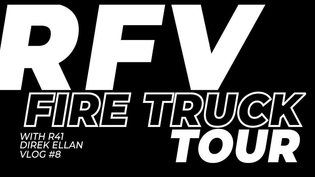 RAW VLOG#8 FIRE TRUCK TOUR RESPONSE PUMPER | Christian Kevin reyes ...