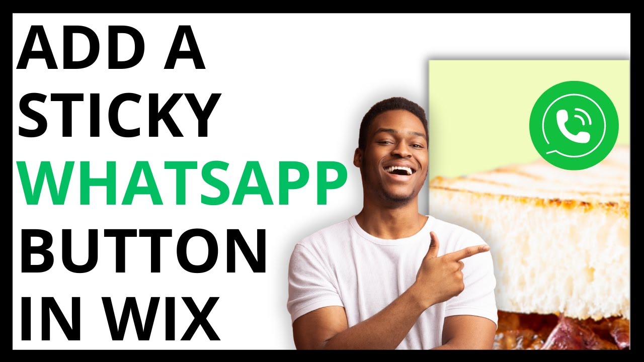 How to Add Sticky WhatsApp Button in Wix [QUICK GUIDE] - YouTube