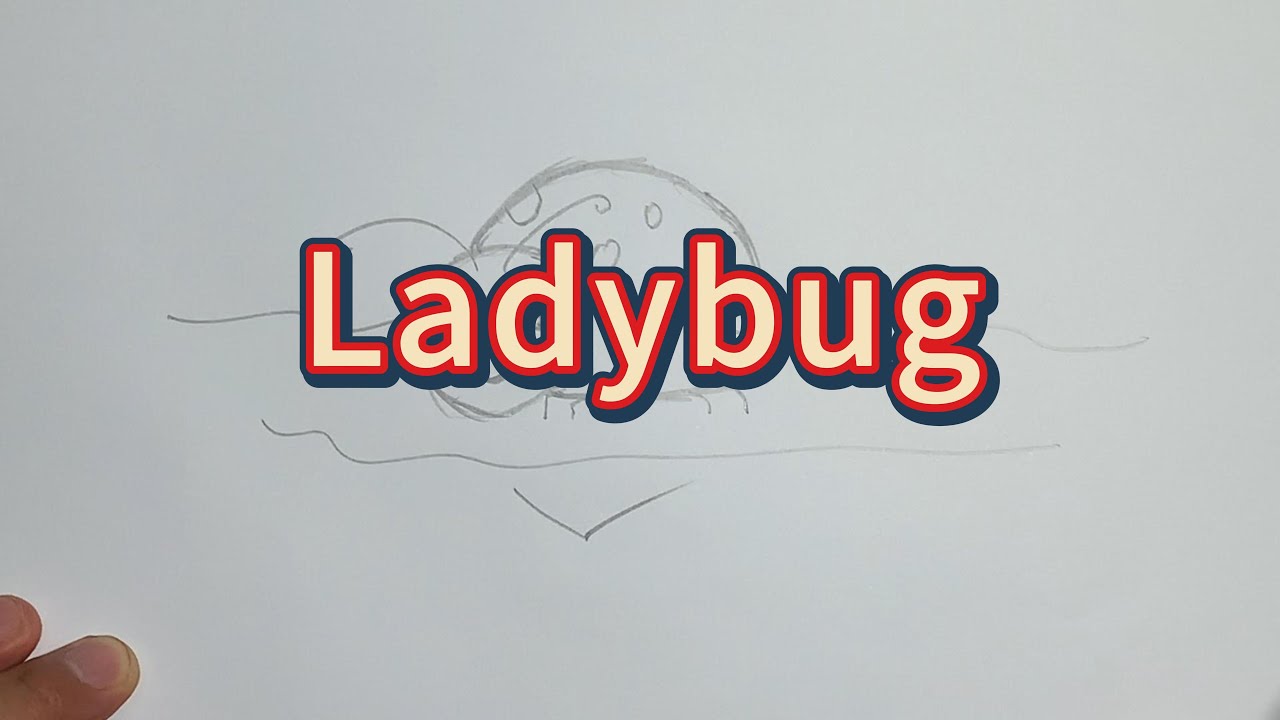 Quick & Easy Ladybug Drawing | Simple Sketch for Beginners #shorts ...