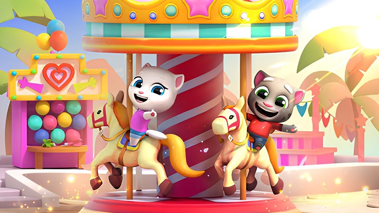 Talking Tom Fun Fair Gameplay Android ios - YouTube