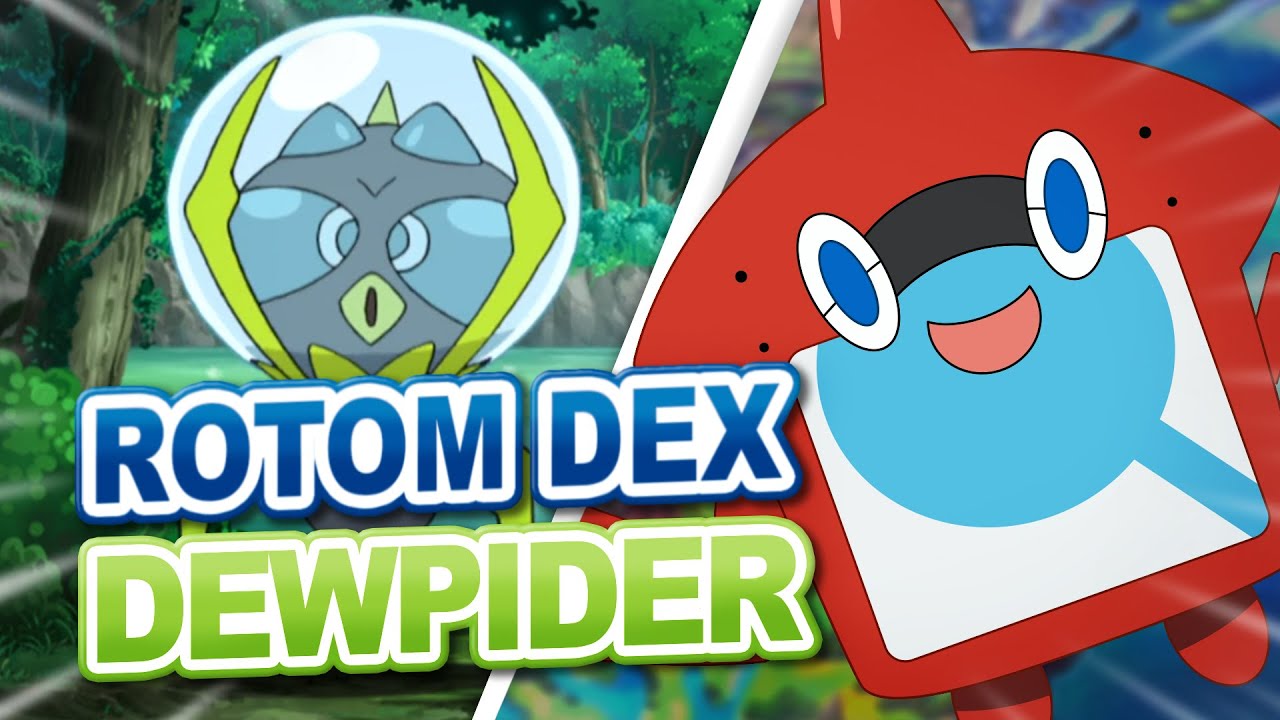Conhecendo Dewpider! Rotom Dex Nº 751 - YouTube