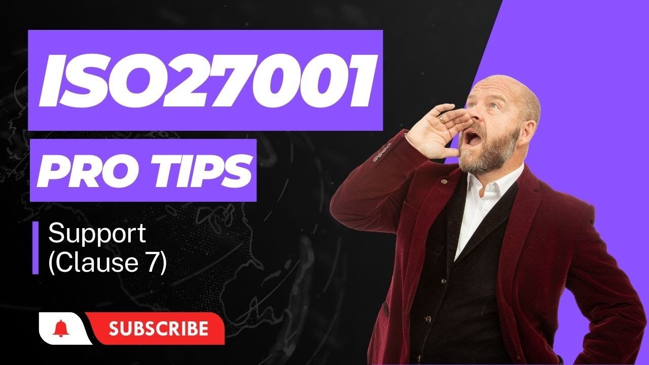 ISO27001: Clause 7 (Support) Explained - YouTube