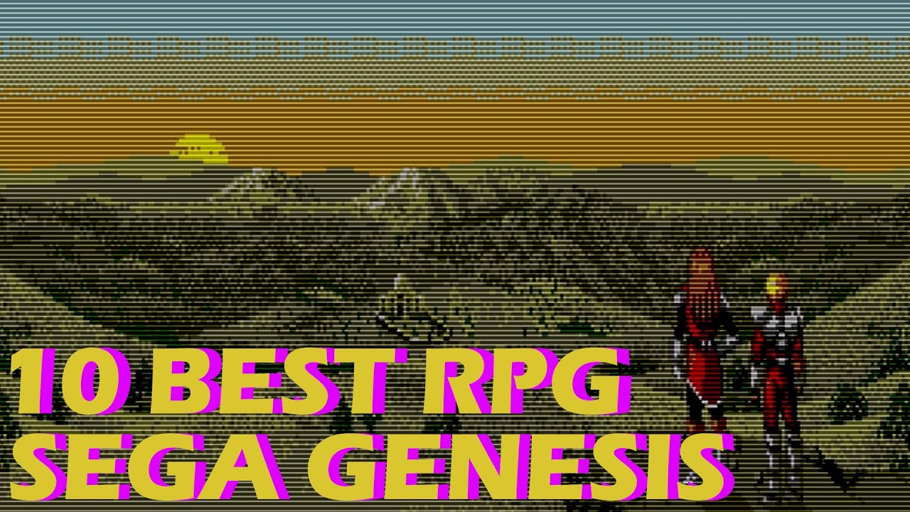 10 best RPG games Sega genesis (mega drive) - YouTube