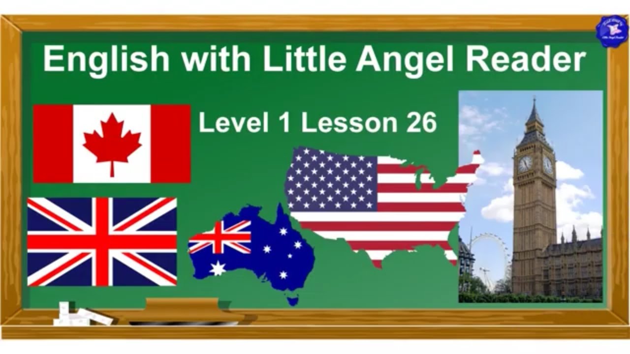 English with Little Angel Reader Level 1 Lesson 26 - YouTube