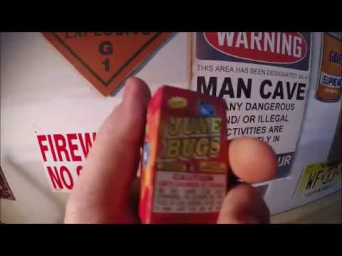 June Bugs Fountain TNT Fireworks - YouTube