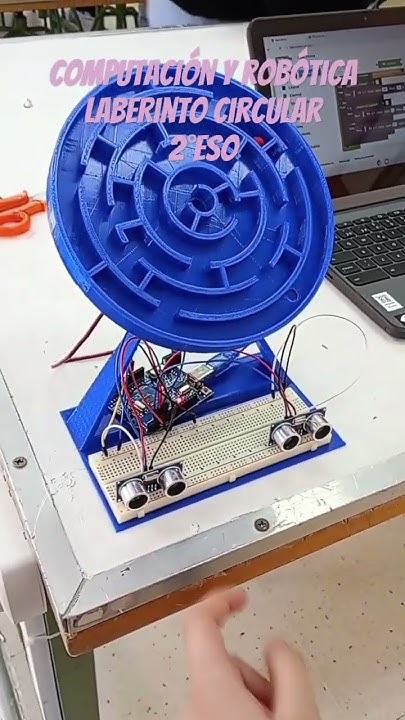CYR. LABERINTO CIRCULAR #arduino - YouTube
