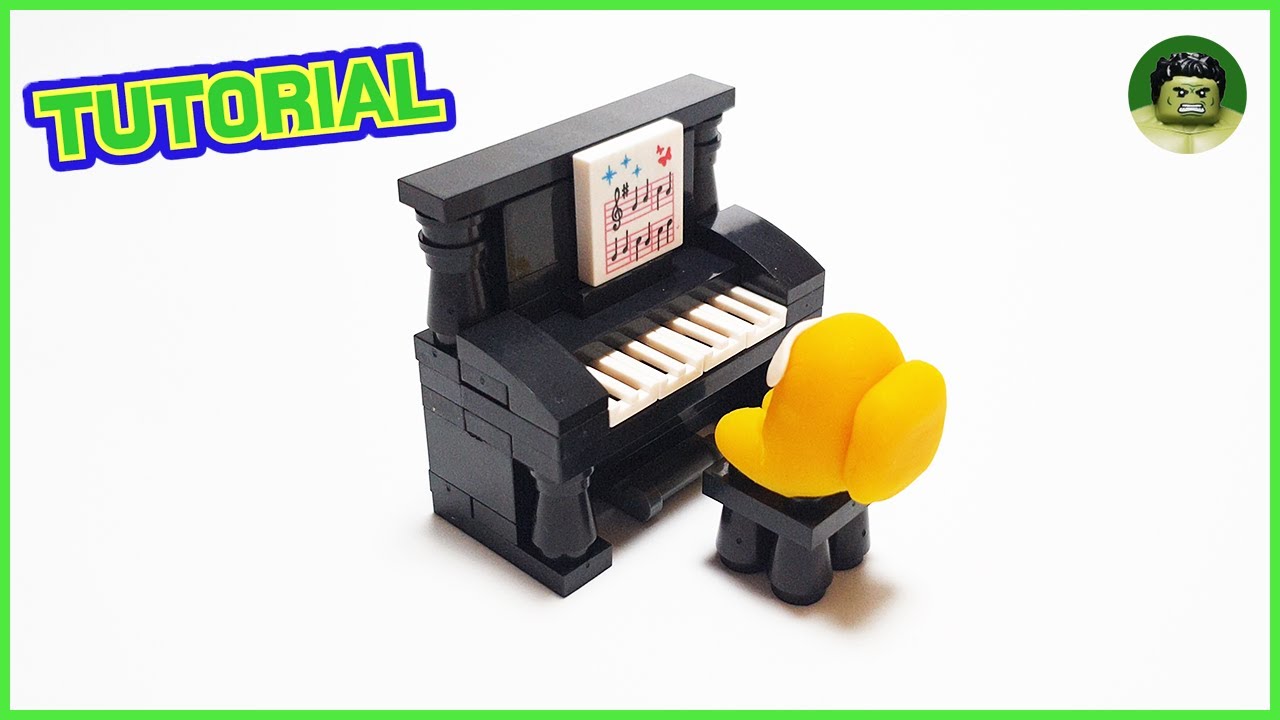 How to build Lego Piano - Tutorial - YouTube