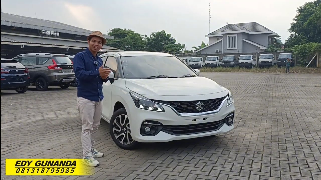 Review Suzuki New Baleno Hatcback Matic 2024 Warna Putih Harga Cuma ...