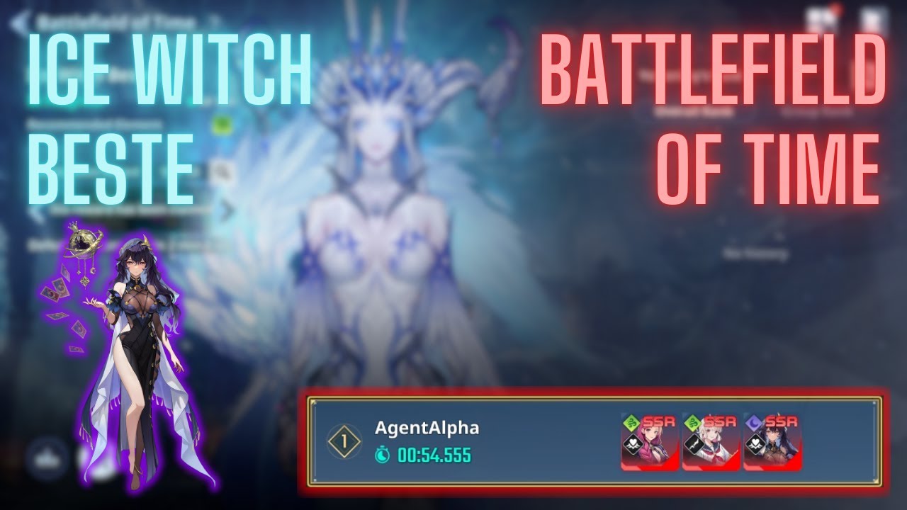 0:54 | Battlefield Of Time | Ice Witch Beste | Isla Support Tech | SL: Arise - YouTube