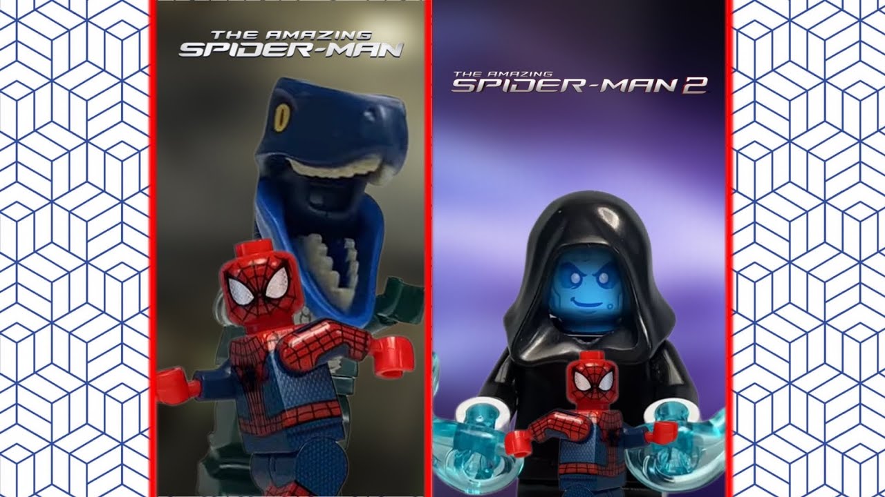 BUILDING THE AMAZING SPIDER-MAN MOVIES IN LEGO - YouTube