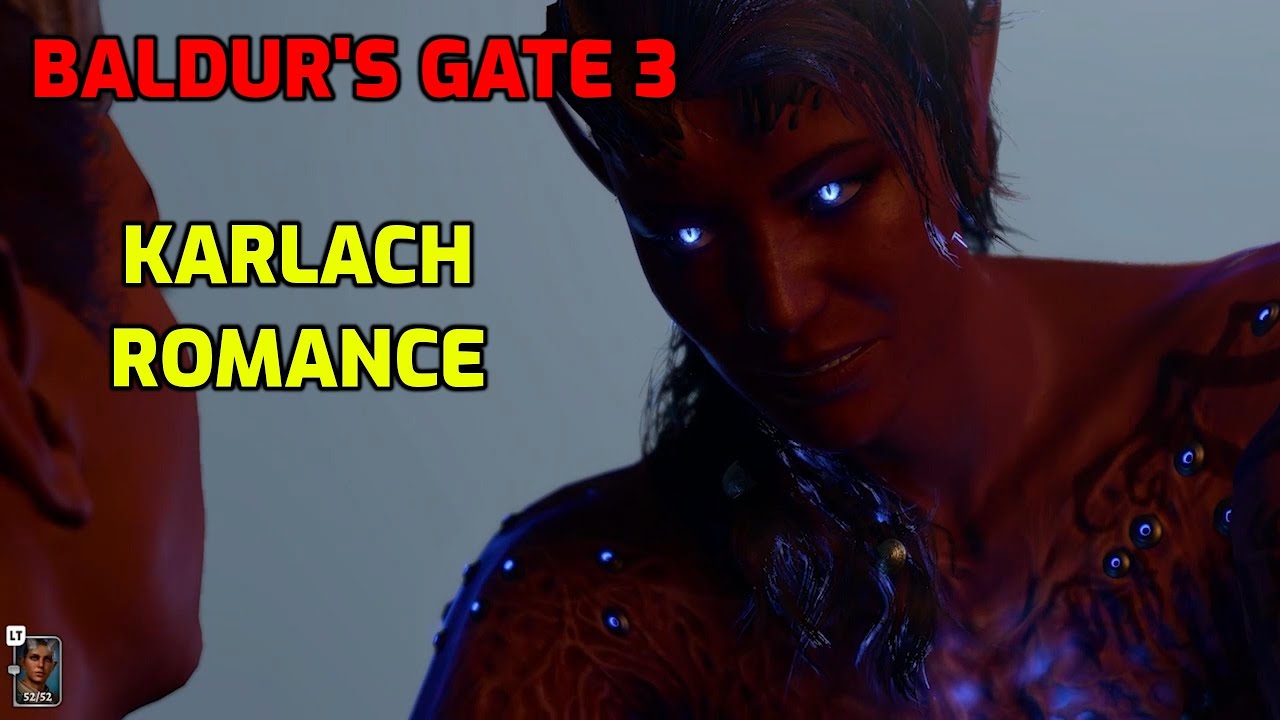 Baldur's Gate 3 Karlach Romance │The First bed scene (BG 3 Karlach ...