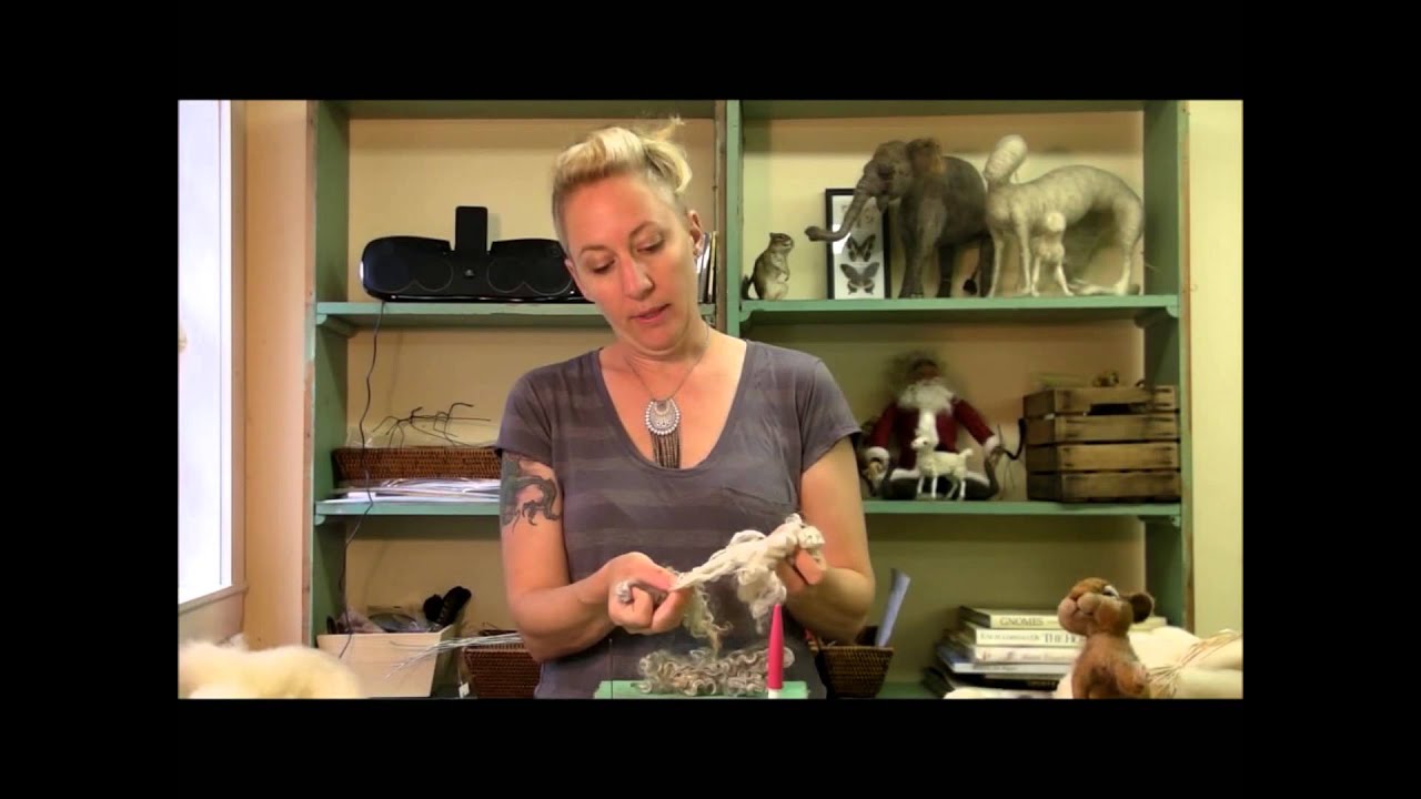Needle Felting Basics: Getting Started by Sarafina Fiber Art Episode 2 - YouTube
