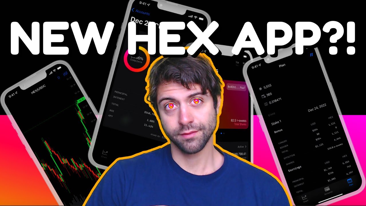 HEX Wallet App - How Can This Help Your HEX Staking Ladder? - YouTube
