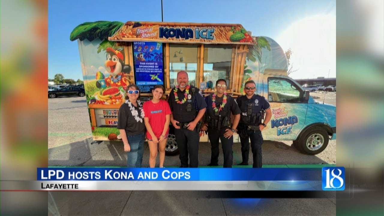 LPD hosts Kona and Cops - YouTube