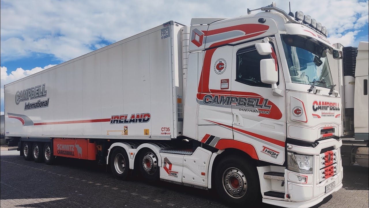 Delivering British🇬🇧 Beef to Belgium and Holland. - YouTube