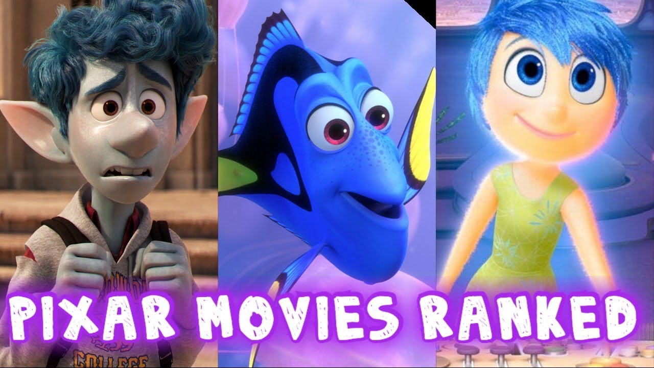 Every Pixar Movie & Series Ranked in 61 Seconds - YouTube