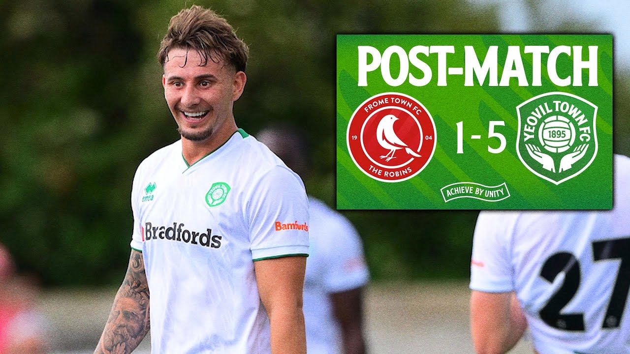 Post-Match | Dylan Morgan | Frome Town - YouTube