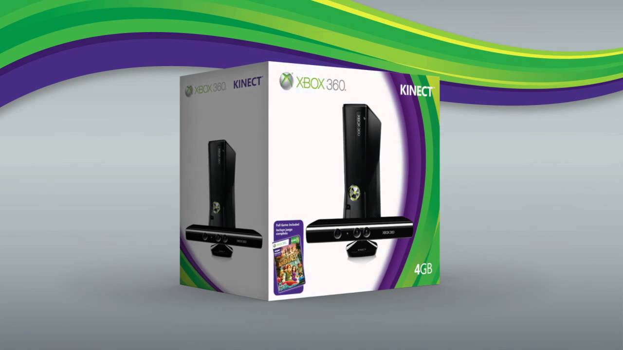 Inizia a giocare con Kinect - Console Xbox 360, sensore Kinect e area ...