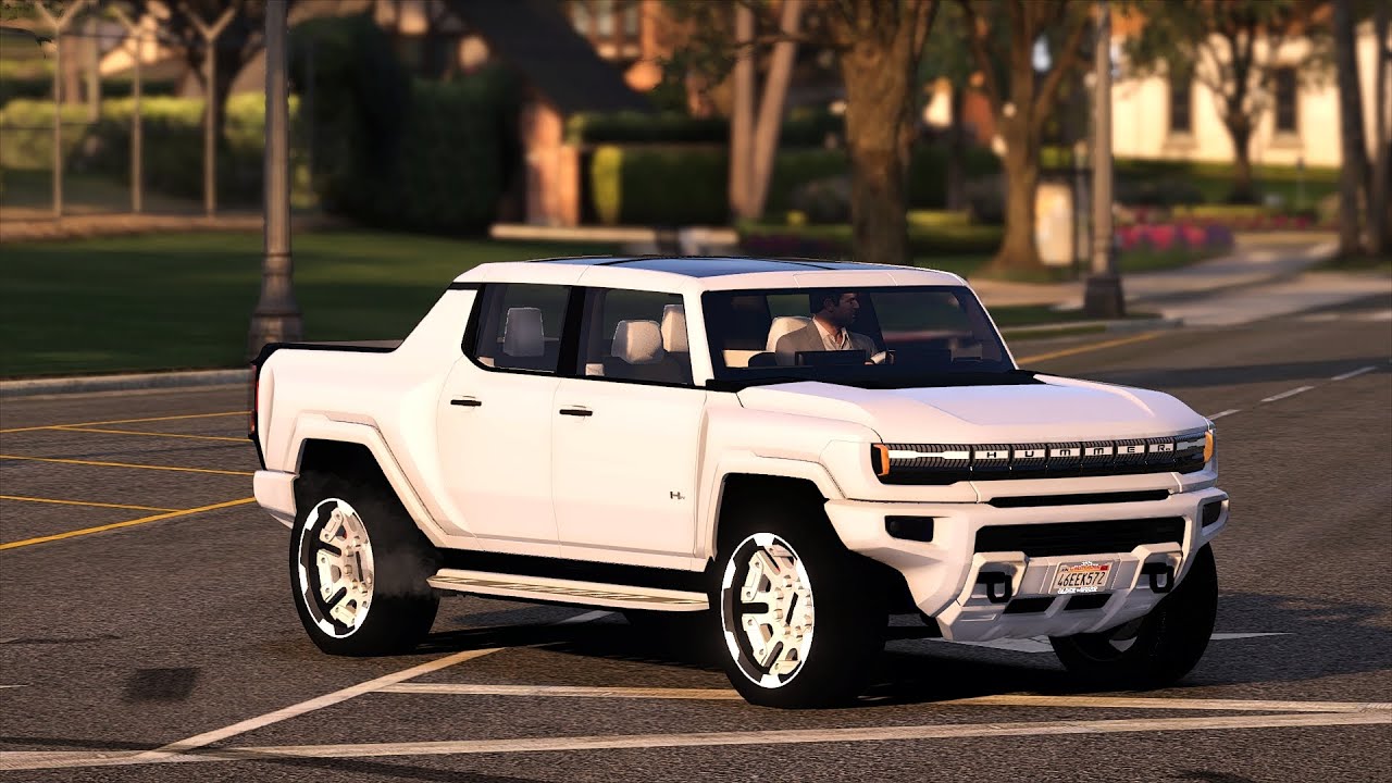 Hummer EV 2022 GTA5 Modding Real cars - YouTube