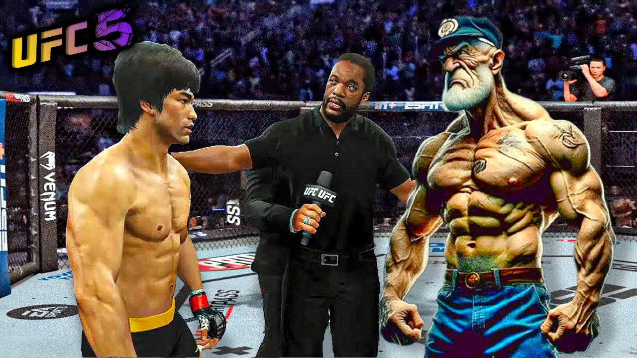 Sea Killer vs. Bruce Lee (EA sports UFC 5) - YouTube