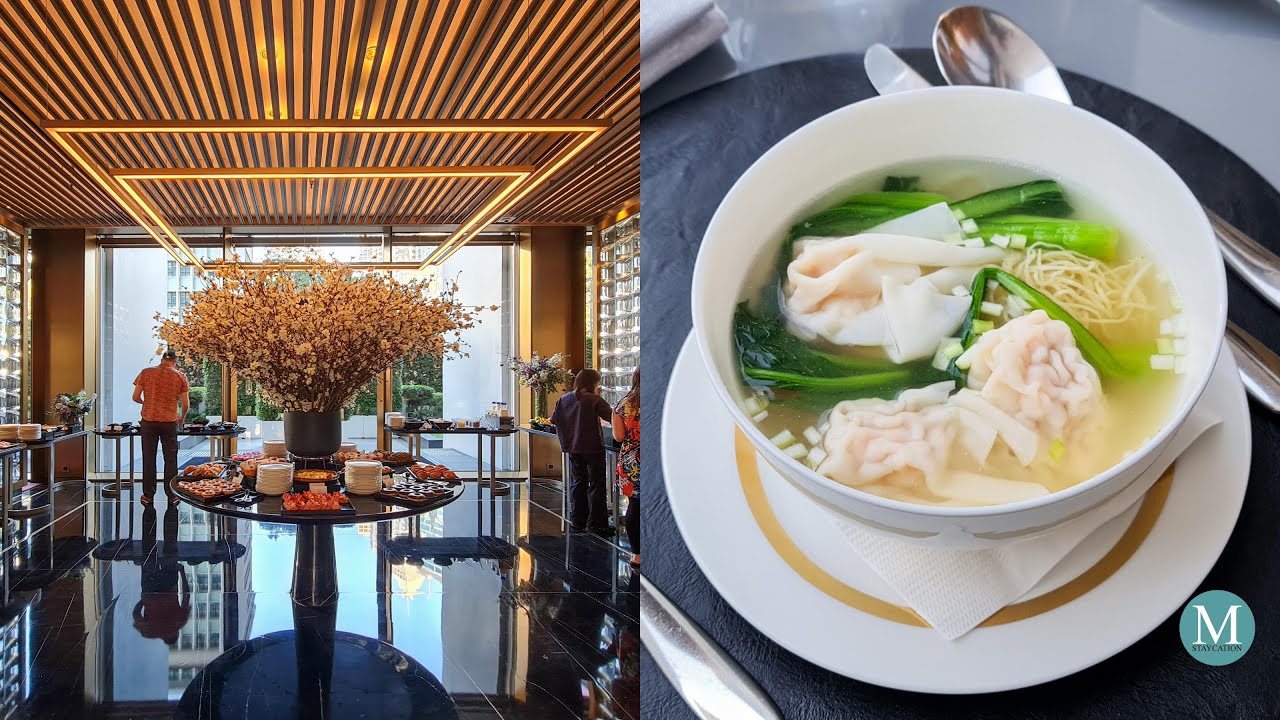 Semi-Buffet Breakfast at The Murray Hong Kong | Hotel Buffet 🇭🇰 - YouTube