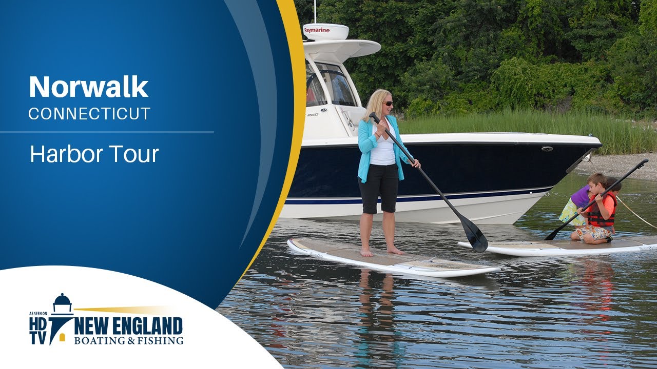 New England Boating: Norwalk - Harbor Tour - YouTube