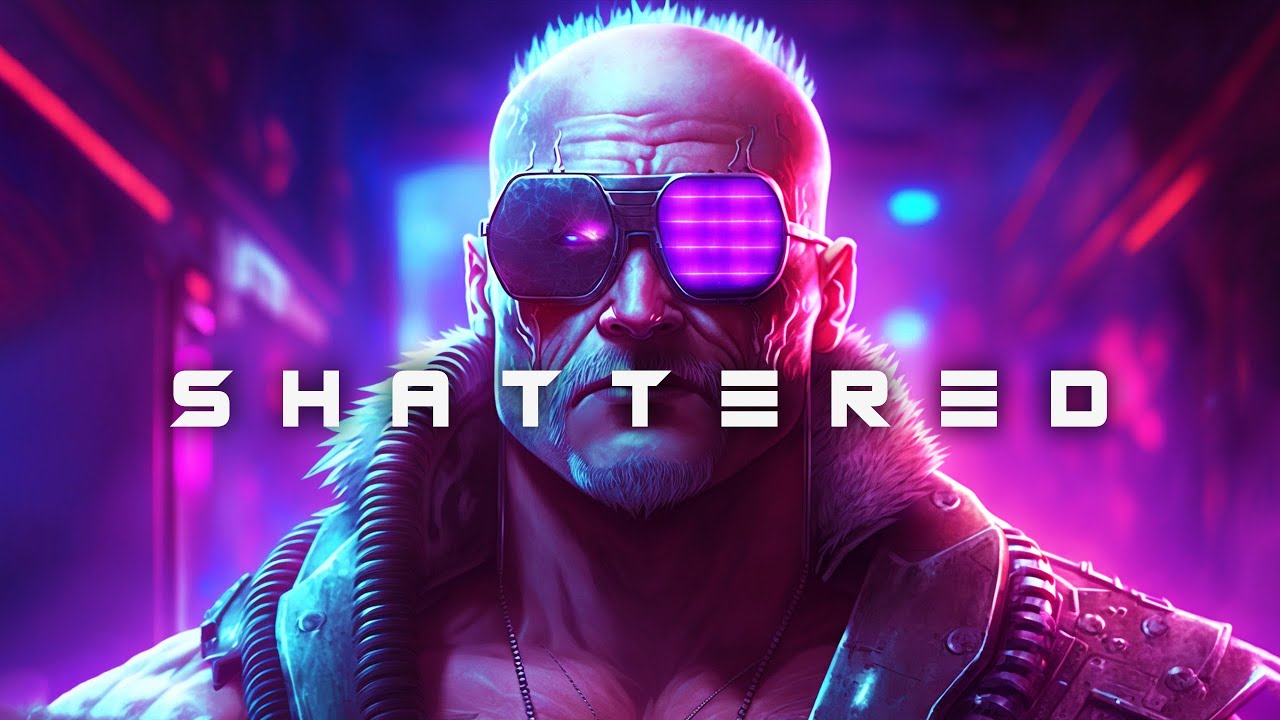 Darksynth/Cyberpunk Mix - Shattered // Dark Synthwave Dark Industrial ...