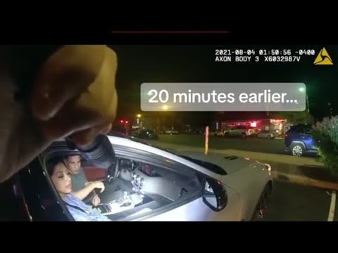 Body Cam footage of a fatal car crash for their 'first date' - YouTube
