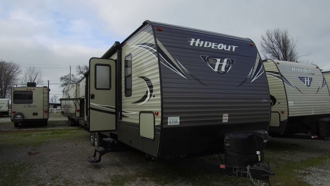 2017 Keystone Hideout 31RBDS Full Size Travel Trailer Video - YouTube