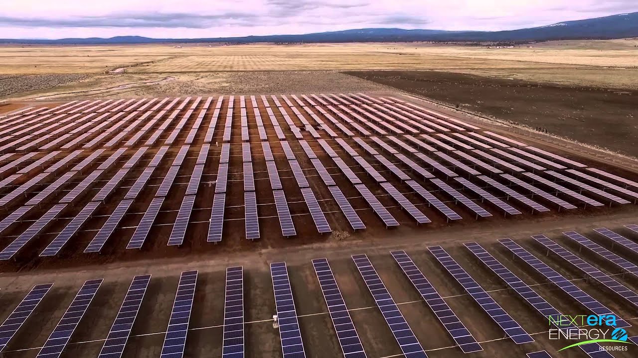 NextEra Energy Resources - Bly Solar Farm Tour | Southern Oregon Drone ...