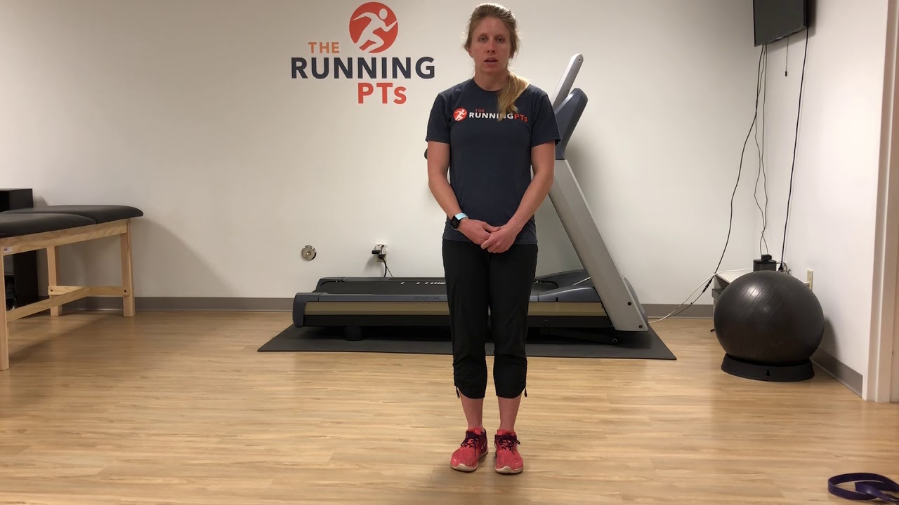 Superband knee drive for improving hip drive during running. - YouTube